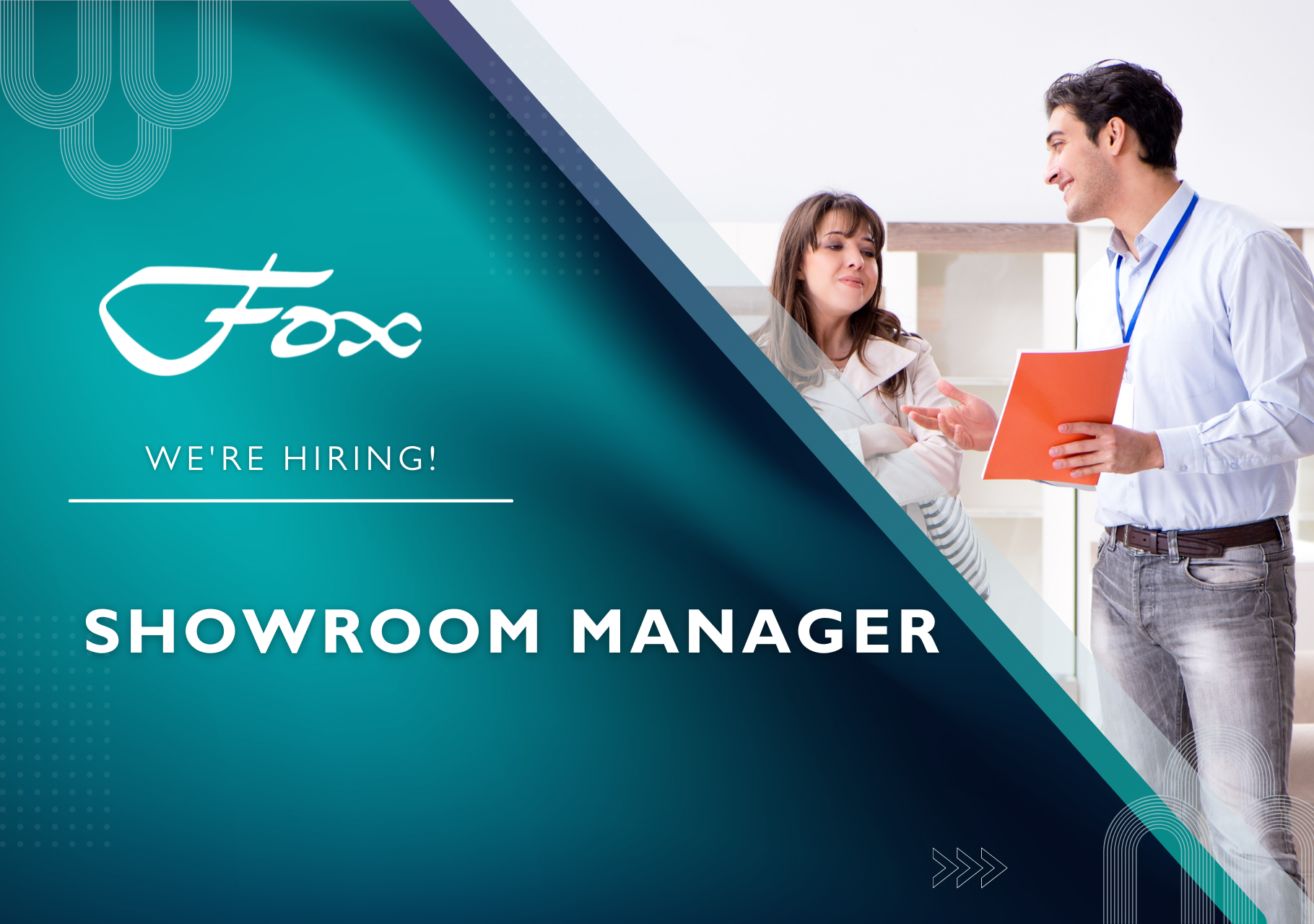 We’re hiring! Showroom Manager – Jersey – Fox Trading Limited