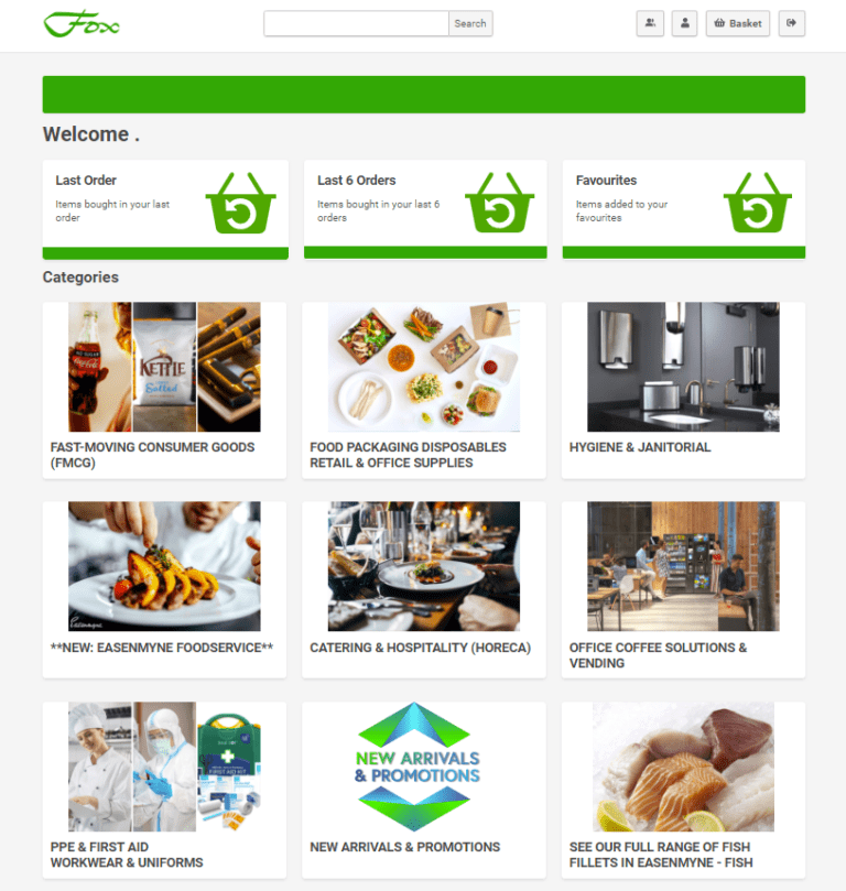 Webshop Business Account Registration – Fox Trading Limited